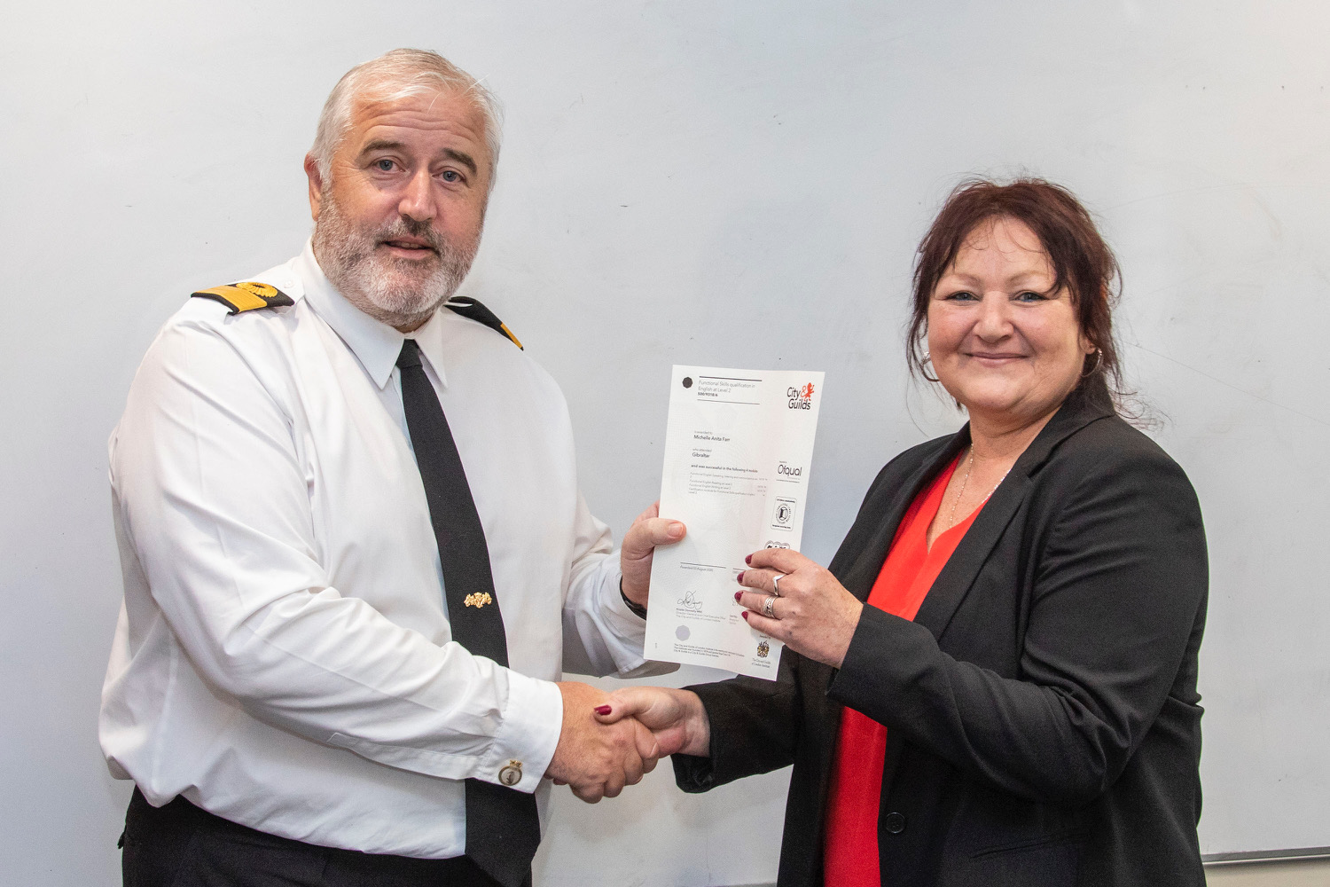 Presentation Of Certificates By Commander British Forces - Your ...