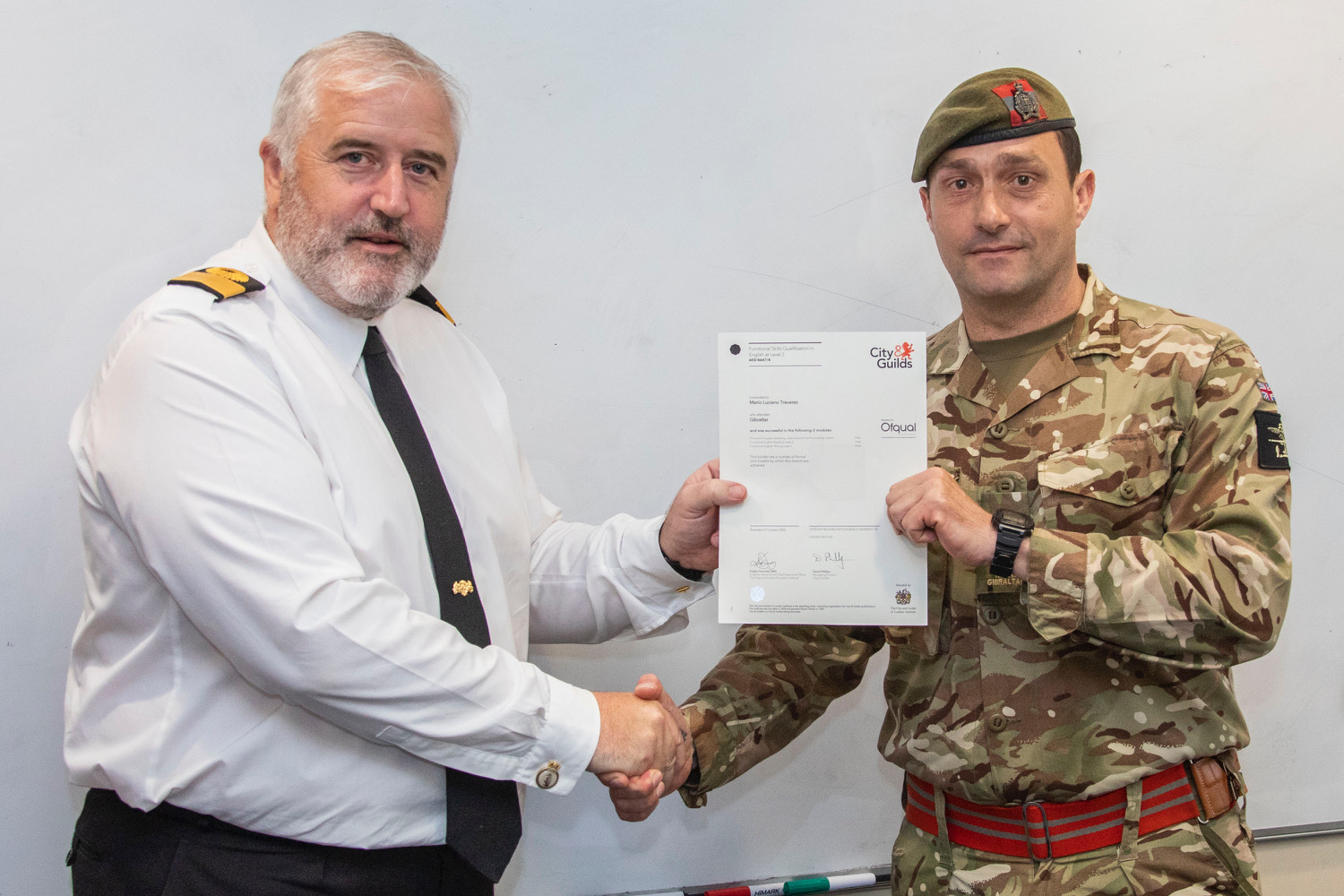 Presentation Of Certificates By Commander British Forces - Your ...