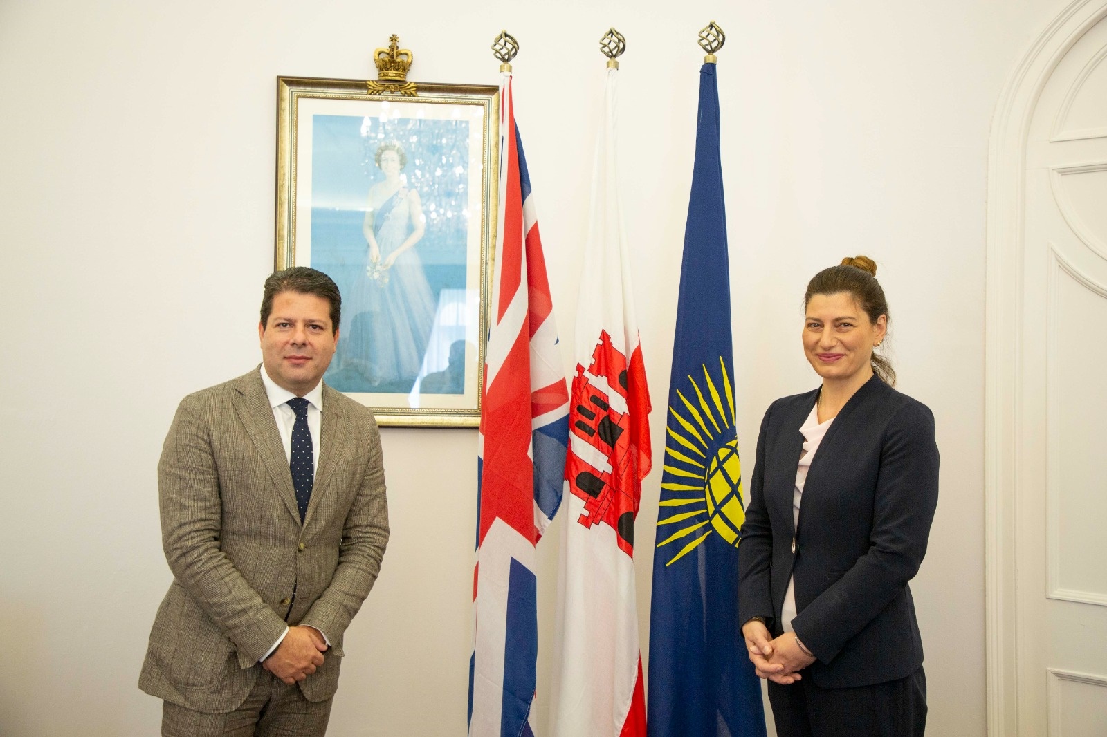 Georgian Ambassador To The UK Visits Gibraltar - Your Gibraltar TV (YGTV)