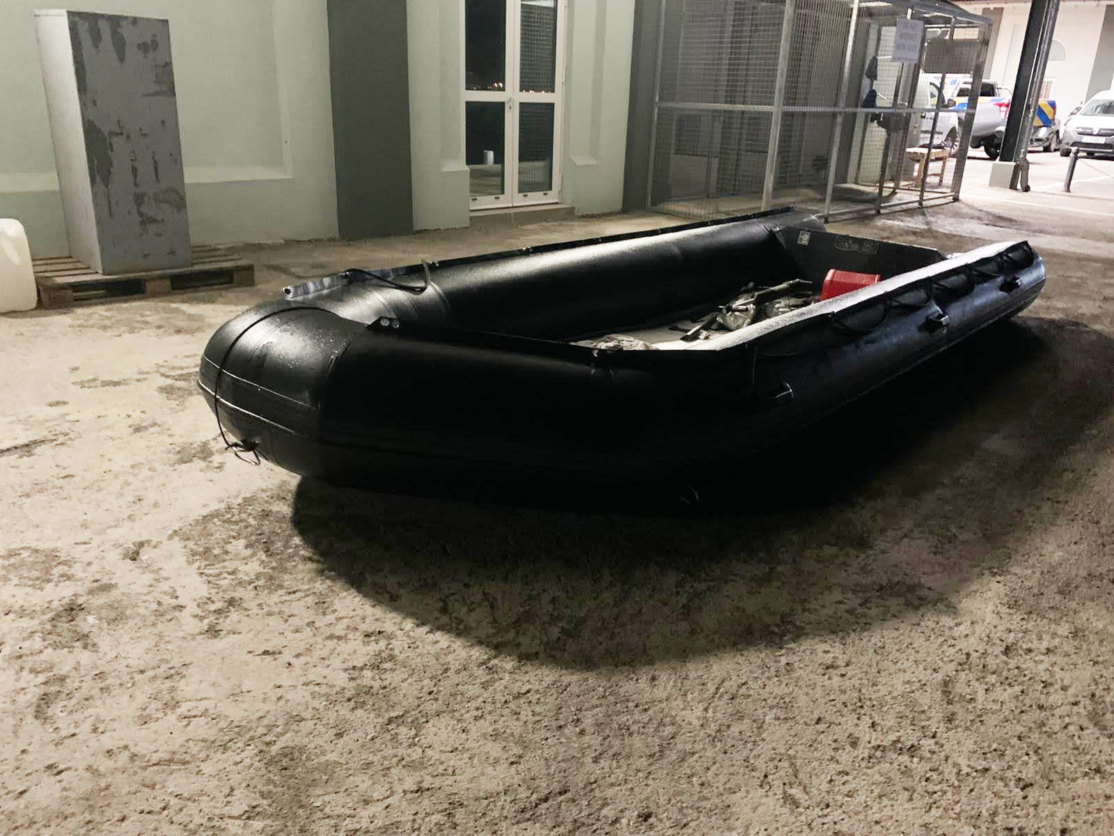 HM Customs Marine Section Seize RHIB - Your Gibraltar TV (YGTV)