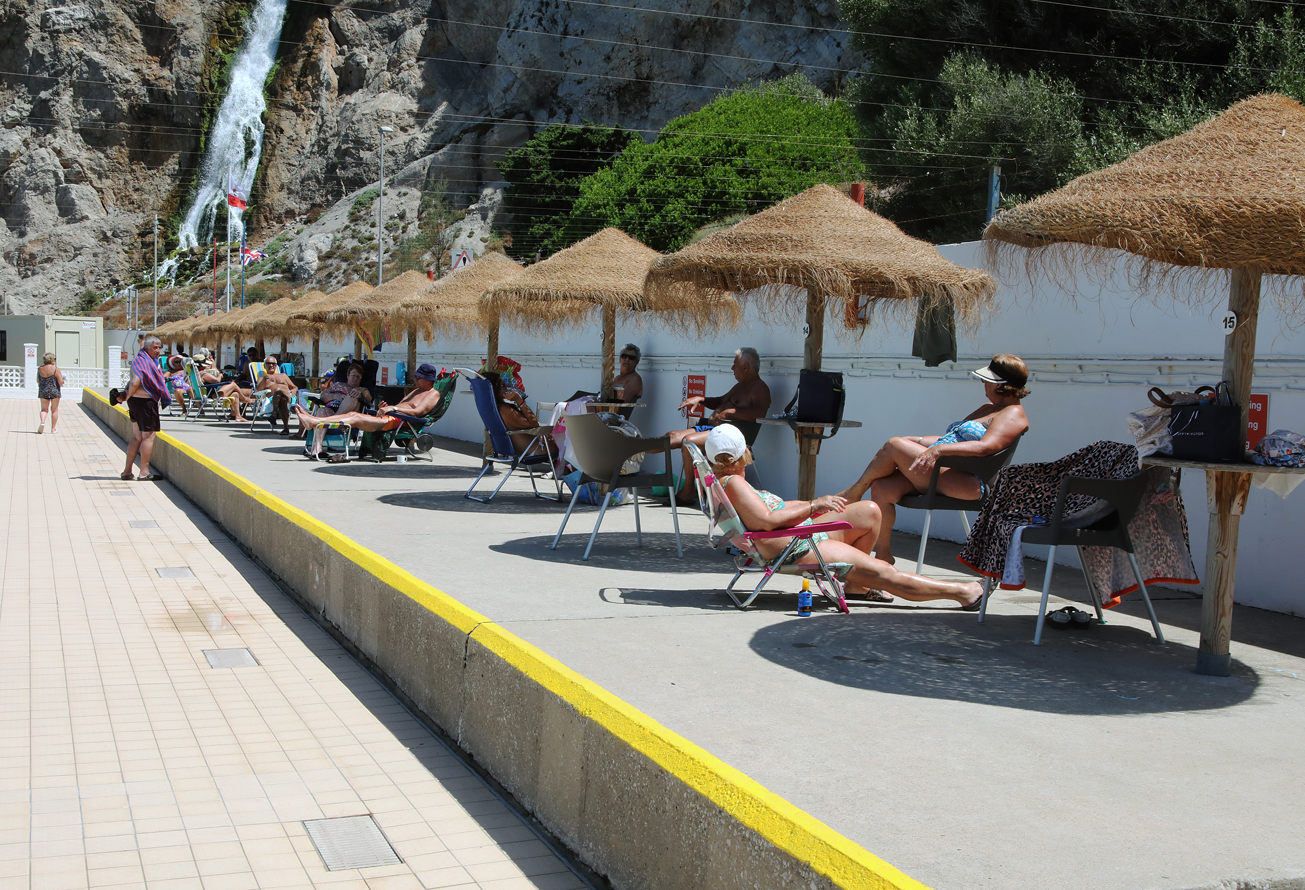 Golden Time Enjoyed At Europa Pool - Your Gibraltar TV (YGTV)