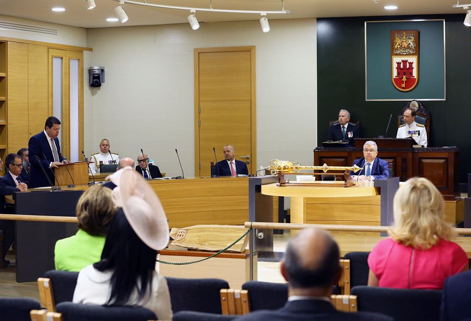 Chief Minister’s Address to Parliament - Swearing In Of Sir David Steel ...