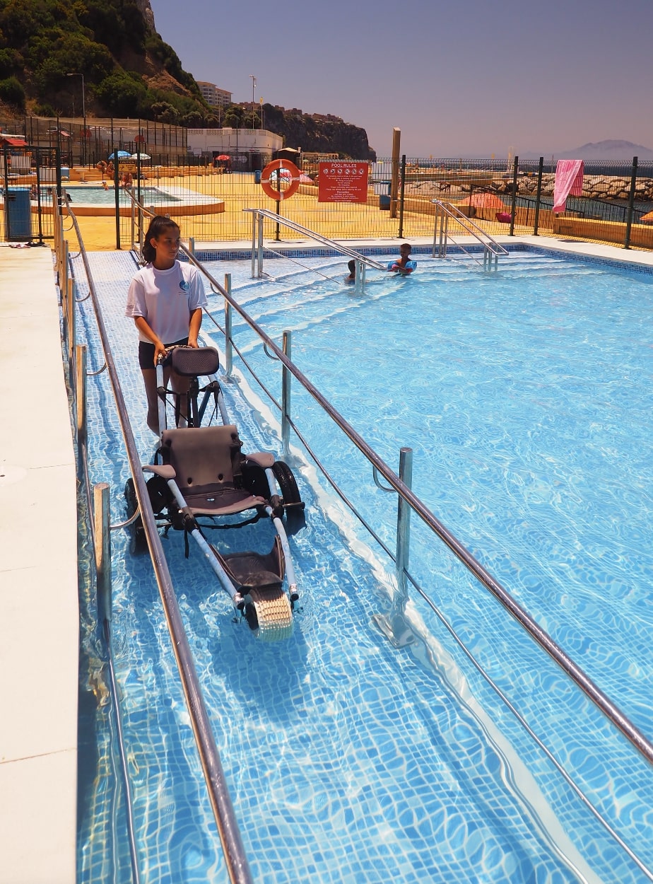 Gibraltar Beach Accessibility Continues During Social Distancing - Your ...