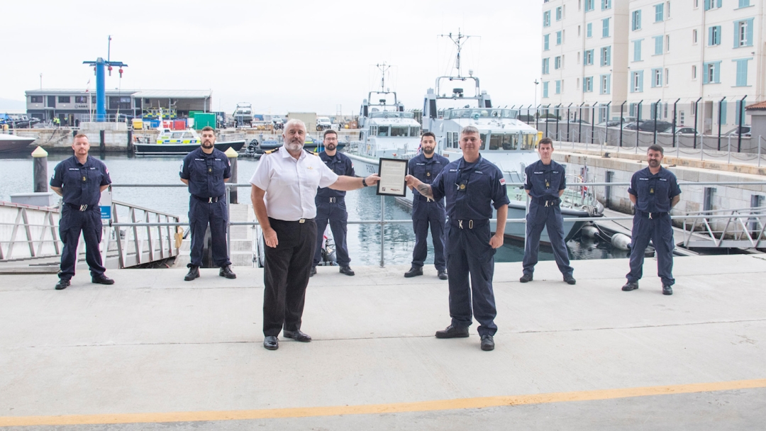 RNGS Marine Engineering Department Receive Herbert Lott Award - Your Gibraltar TV (YGTV)