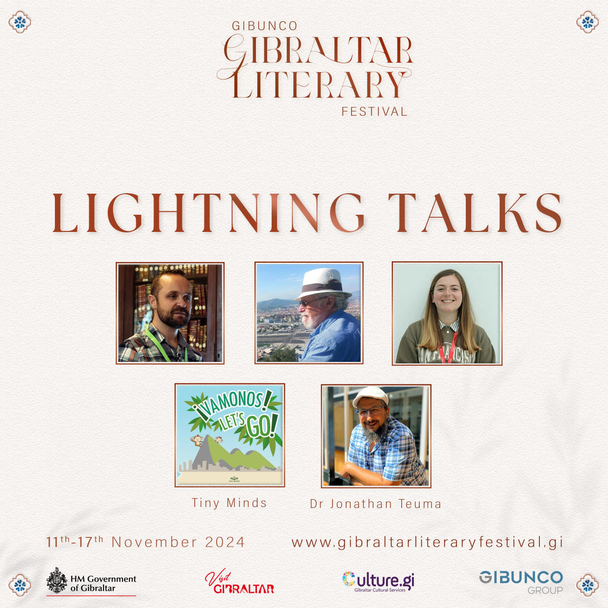 Lightning Talks at the Gibunco Gibraltar Literary Festival - Your ...