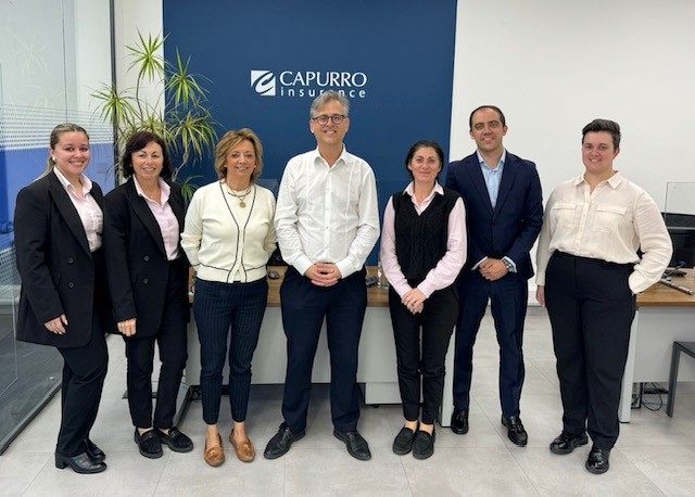 Minister Feetham Visits Capurro Insurance - Your Gibraltar TV (YGTV)