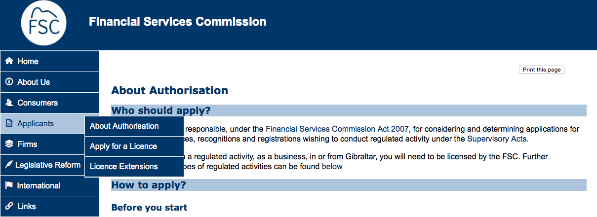 May 05 - FSC Launches Dedicated Section For Applicants On Its Website ...