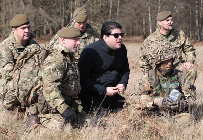 Mar 17 - Governor, Chief Minister And CBF Visit Gibraltar Regiment ...