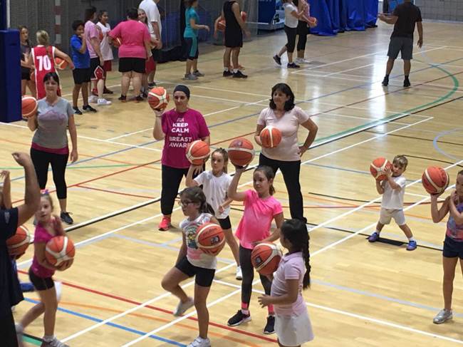 Oct 20 – Mini Basketball Session For Breast Cancer Support Gibraltar ...