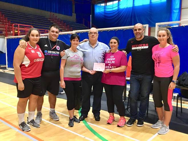 Oct 20 – Mini Basketball Session For Breast Cancer Support Gibraltar ...