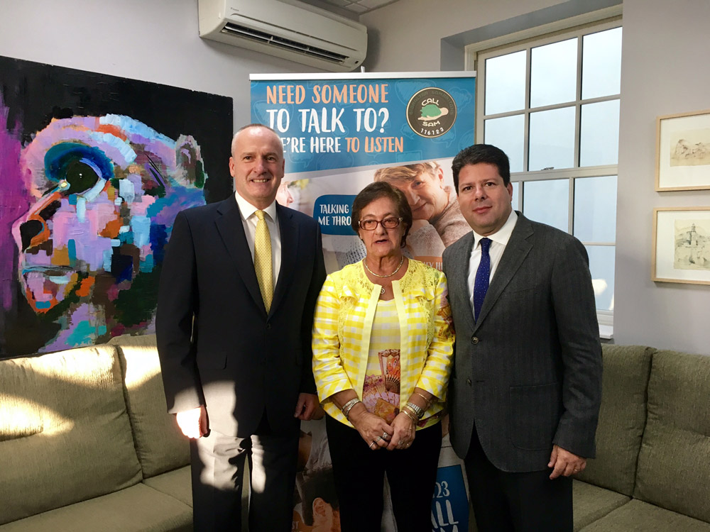 Oct 10 – Gib Sams Launches – Helpline Now Open - Your Gibraltar TV (YGTV)