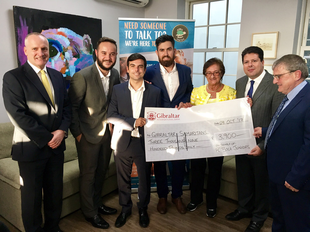 Oct 10 – Gib Sams Launches – Helpline Now Open - Your Gibraltar TV (YGTV)