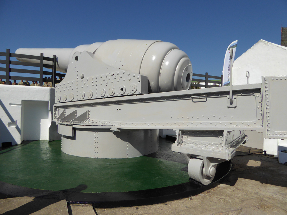 Mar 31 – 100 Ton Gun Makeover Is Complete - Your Gibraltar TV (YGTV)