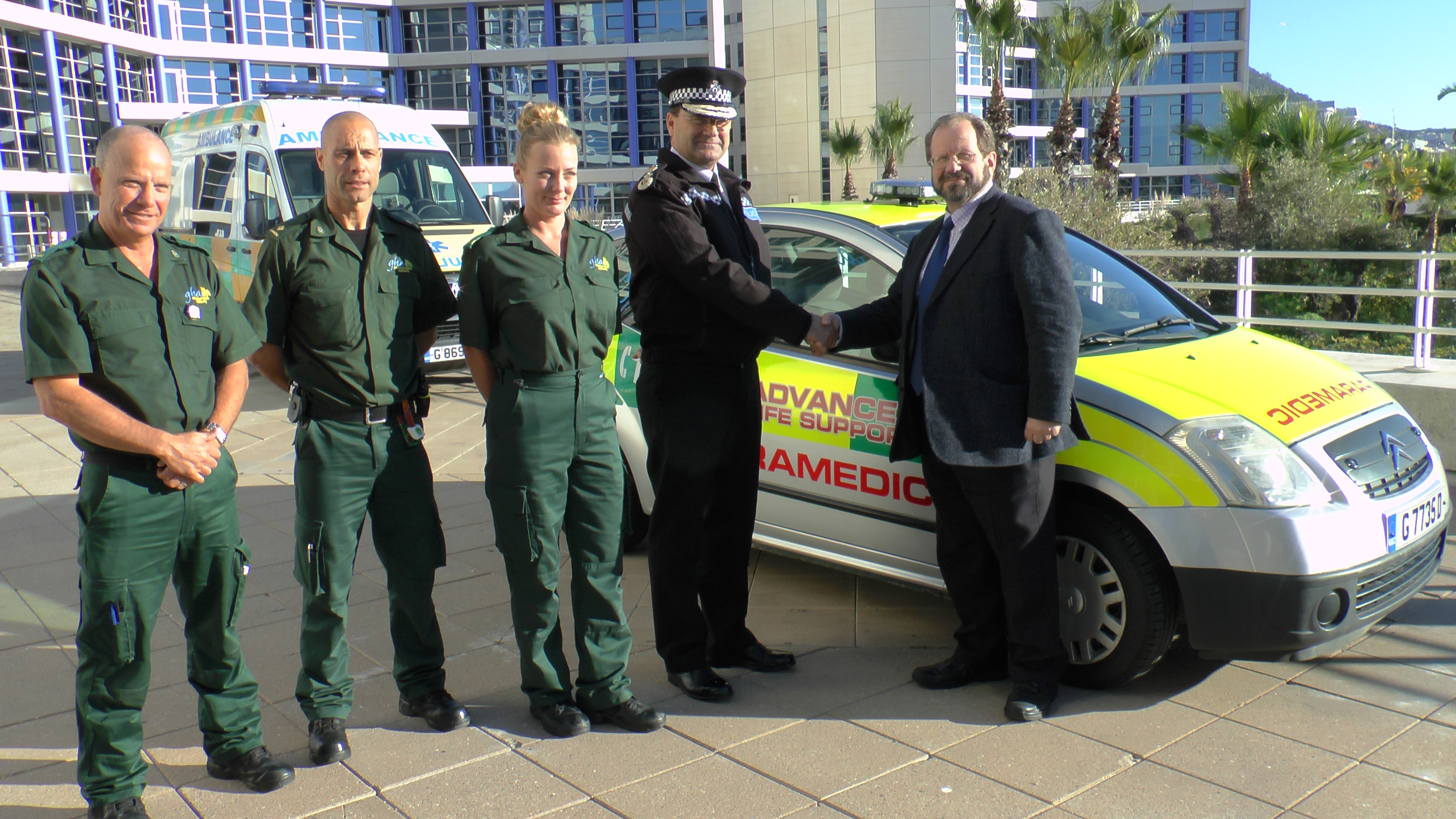 Dec 08 - RGP Donates Vehicle to St. Bernard's Paramedics - Your ...