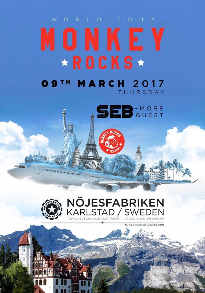 Mar 09 - Monkey Rocks Festival Starts World Tour - Your Gibraltar TV (YGTV)