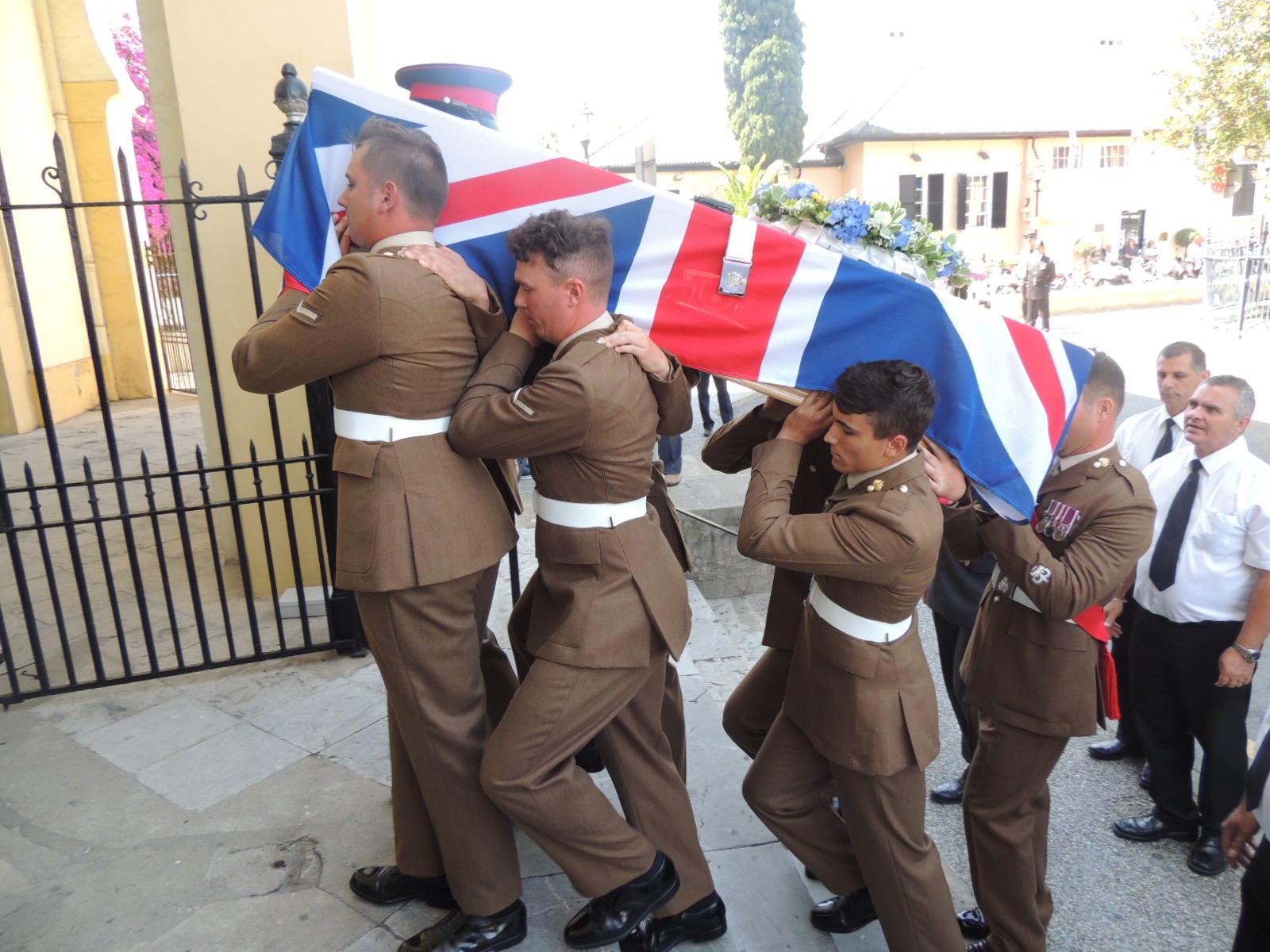 Jun 03 - Funeral And Service Held For Royal Gibraltar Regiment Soldier ...