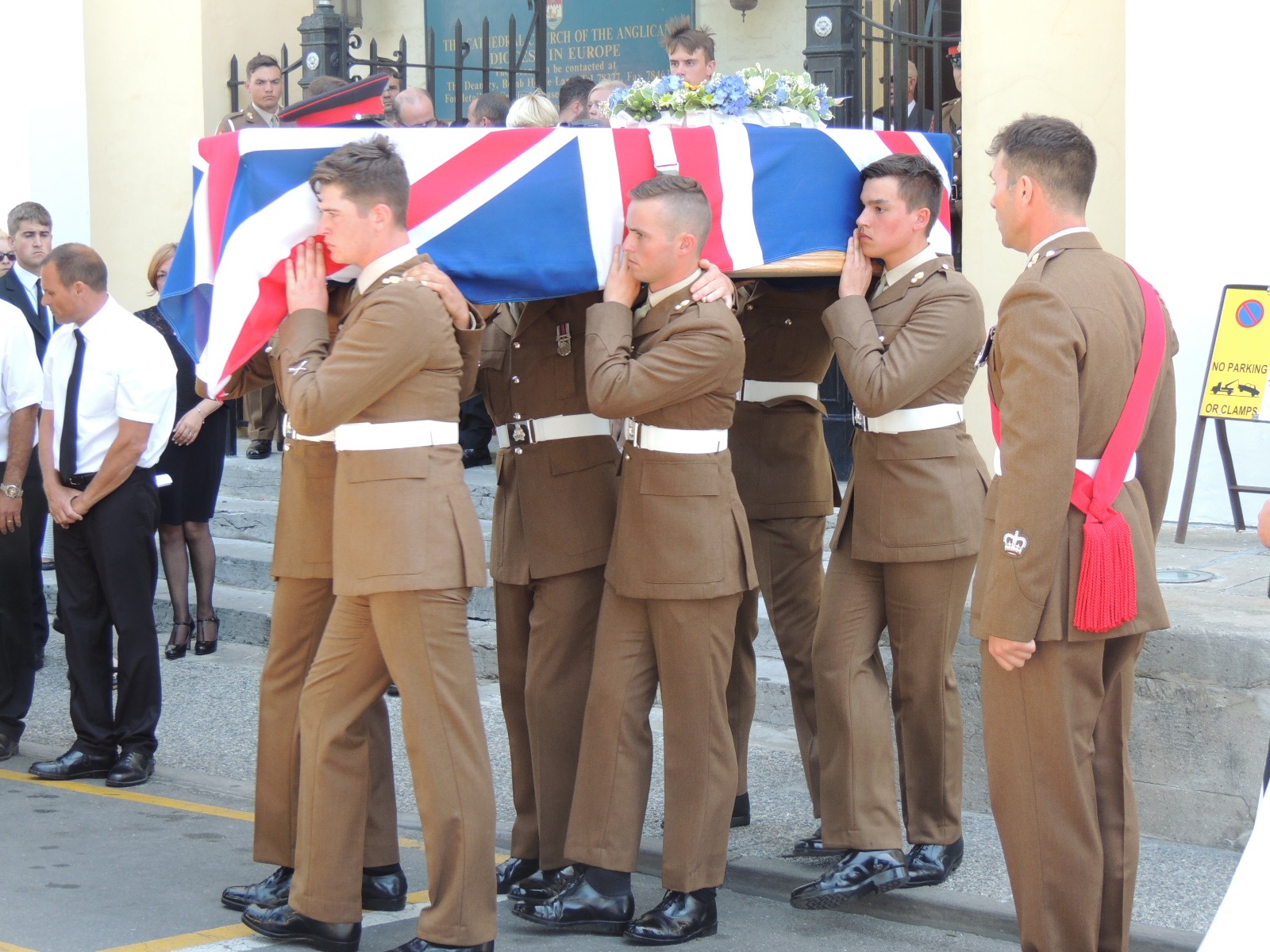 Jun 03 - Funeral And Service Held For Royal Gibraltar Regiment Soldier ...