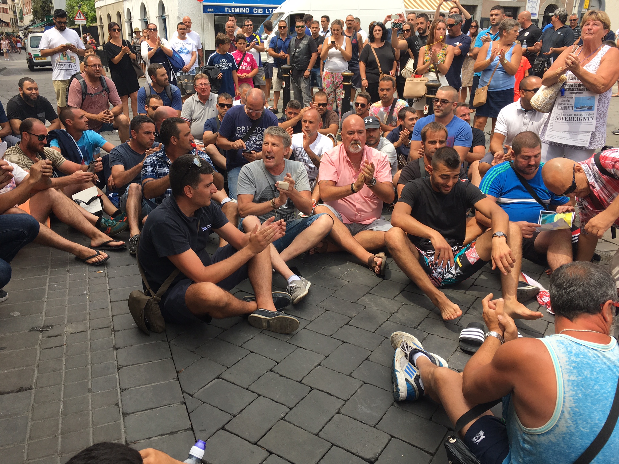Jul 07 - Protest Held To Free Gibraltar Fisherman Held In Custody By ...
