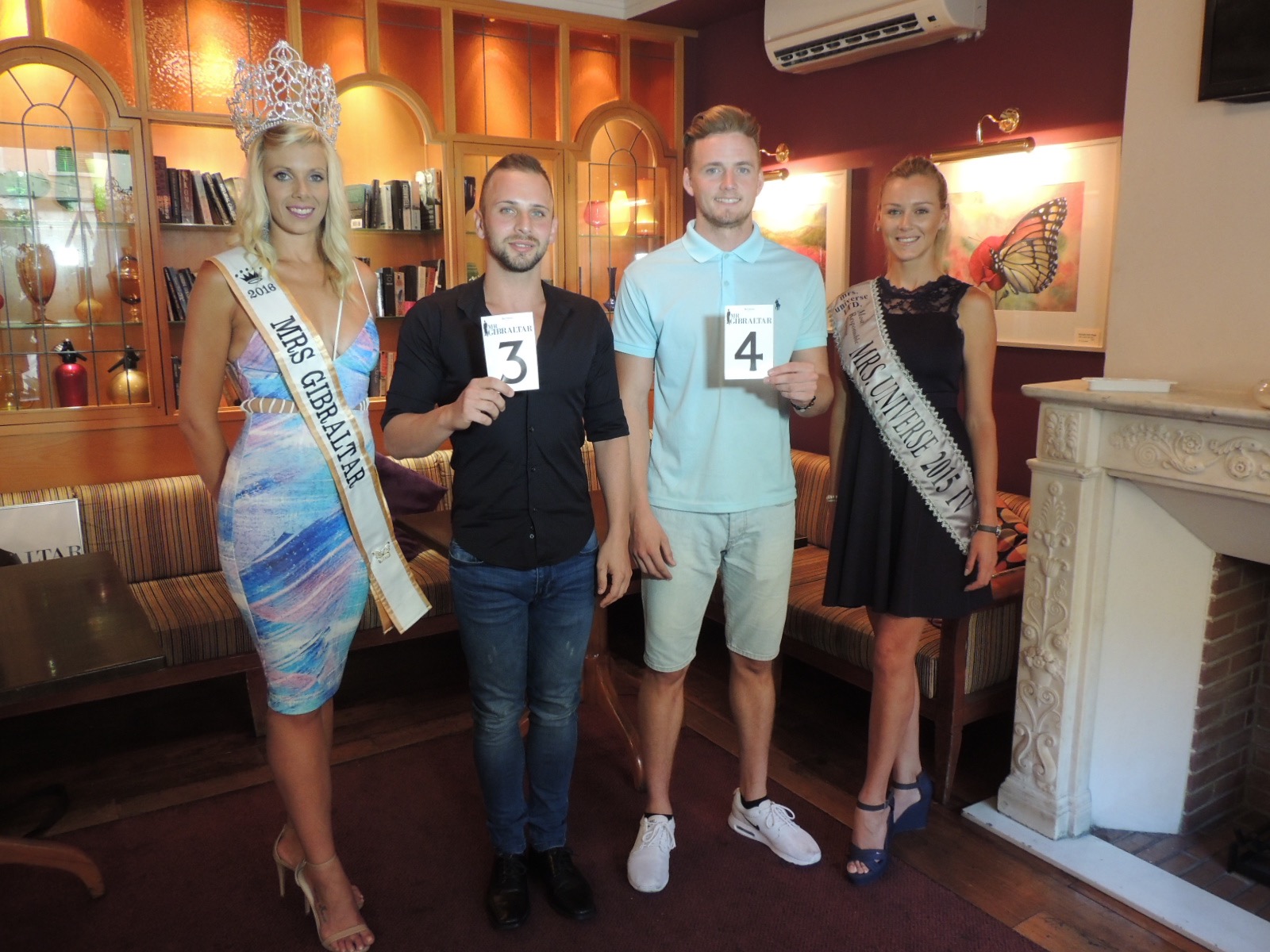 Aug 09 - Mr Gibraltar Candidates Select Their Numbers - Your Gibraltar ...
