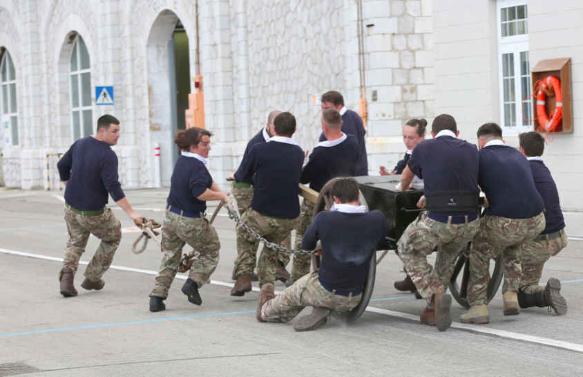 May 09 - Gibraltar Field Gun Crew Ready For Collingwood - Your ...