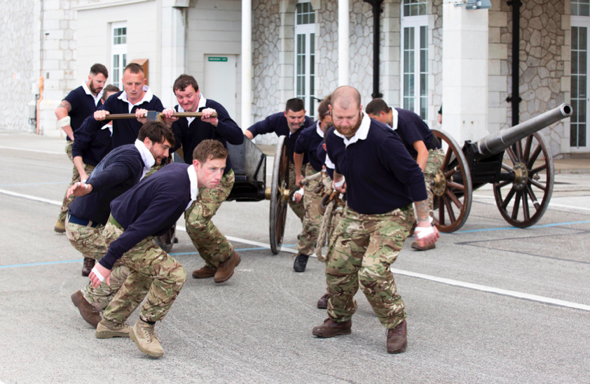May 09 - Gibraltar Field Gun Crew Ready For Collingwood - Your ...