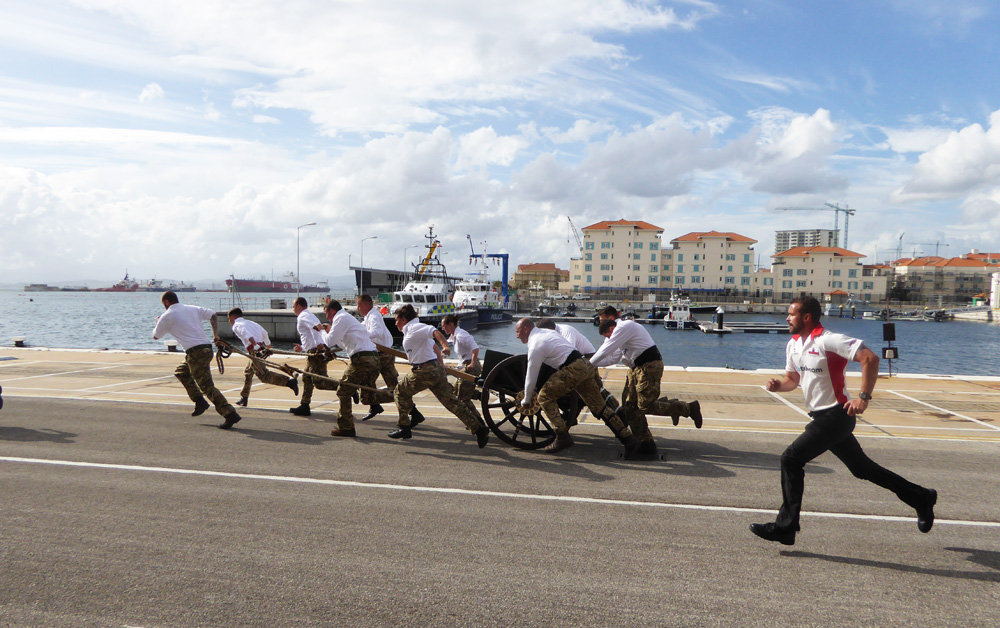 May 12 - All Set For The Big Contest – Gibraltar’s Field Gun Crew In ...