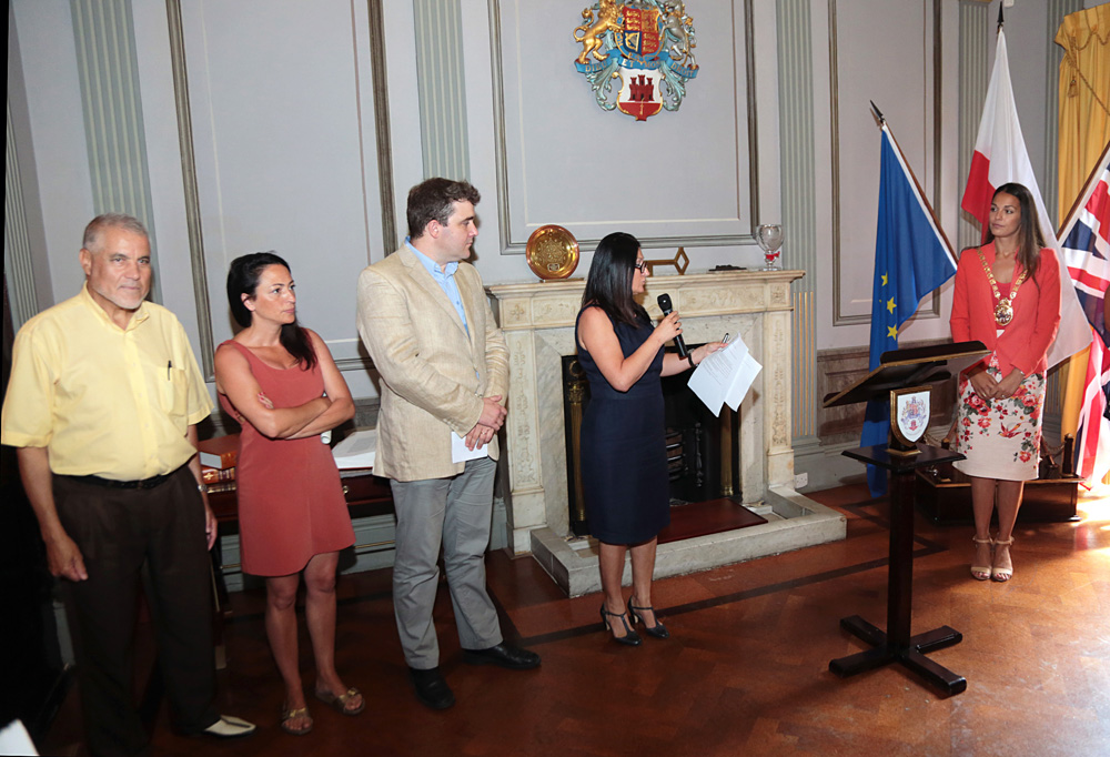 Jun 28 - Encyclopaedia Of Migrants Presented To Mayor - Your Gibraltar ...