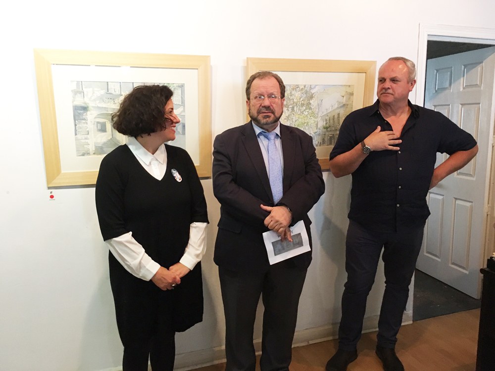 Apr 06 - James Foot Exhibition Opens In Casemates - Your Gibraltar TV ...