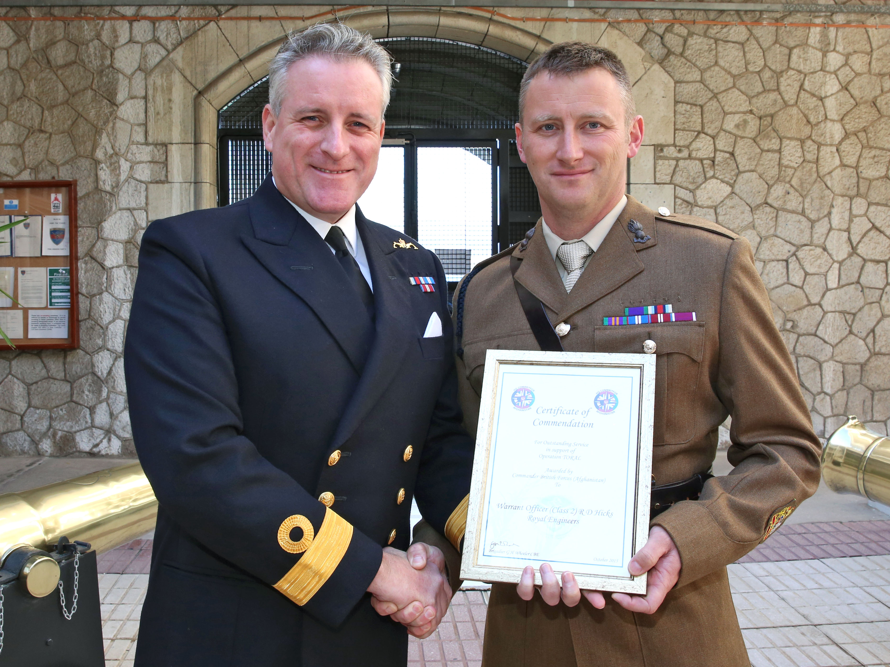 Mar 17 - Commander Of British Forces Gibraltar Awards Ceremony - Your ...