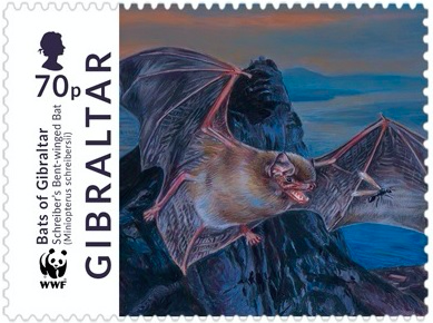 Dec 08 - Set Of WWF Bat Stamps Issued - Your Gibraltar TV (YGTV)