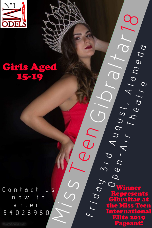 Jan 23 - No1 Models Presents The 8th Miss Teen Gibraltar Pageant - Your ...