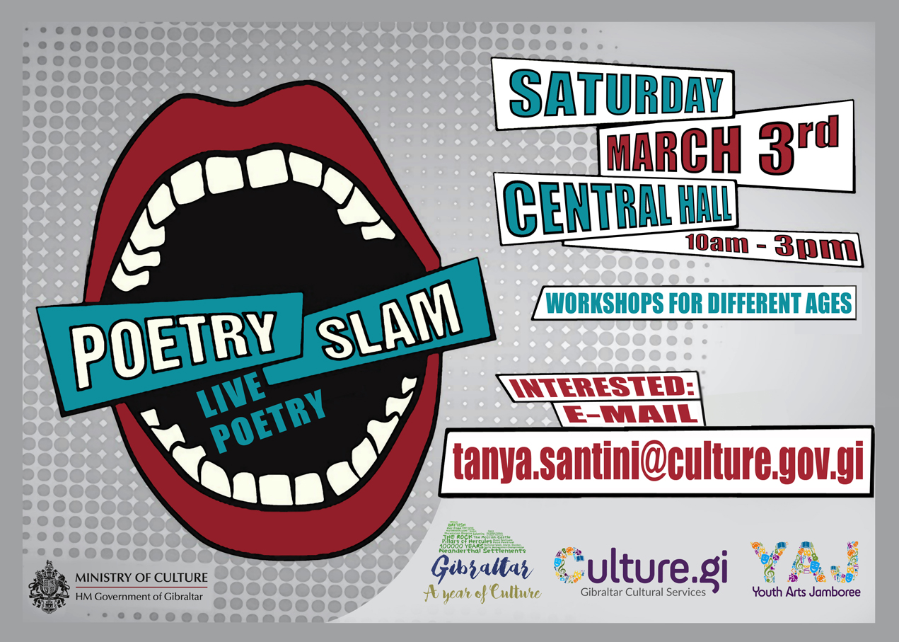 Feb 15 Poetry Slam Your Gibraltar TV YGTV Feb 15 Poetry Slam Your Gibraltar TV YGTV