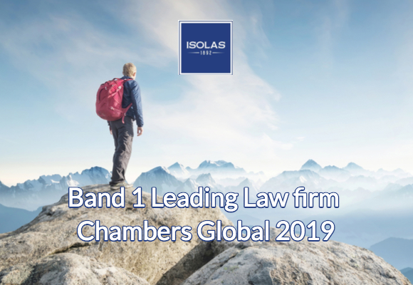 Feb 14 - ISOLAS Ranked As Band 1 Leading Law Firm For Third Year Running - Your Gibraltar TV (YGTV)