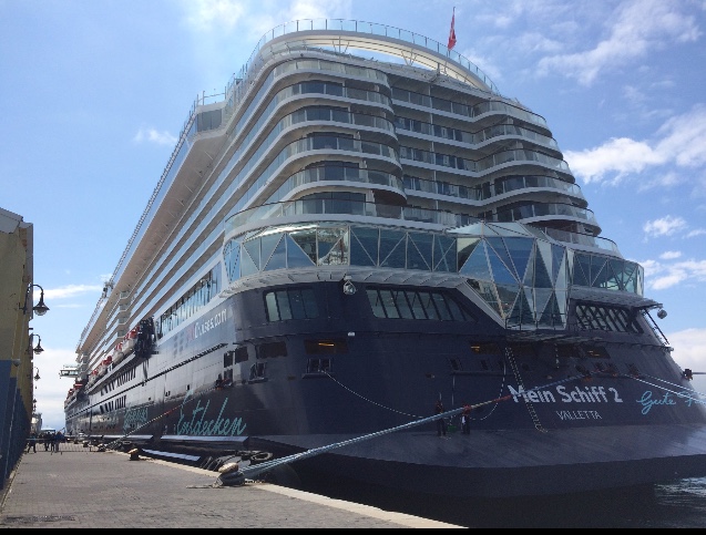 Apr 03 - Inaugural Call Of The New Mein Schiff 2 - Your Gibraltar TV (YGTV)