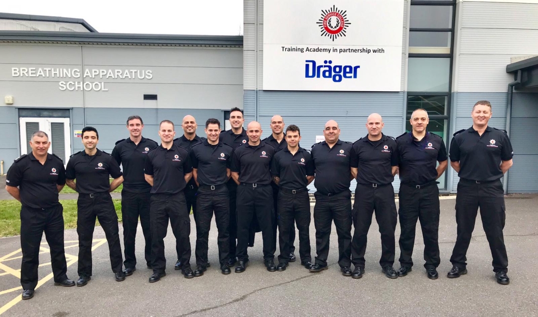 Mar 27 - Firefighters From Gibraltar Fire And Rescue Service Attend UK ...