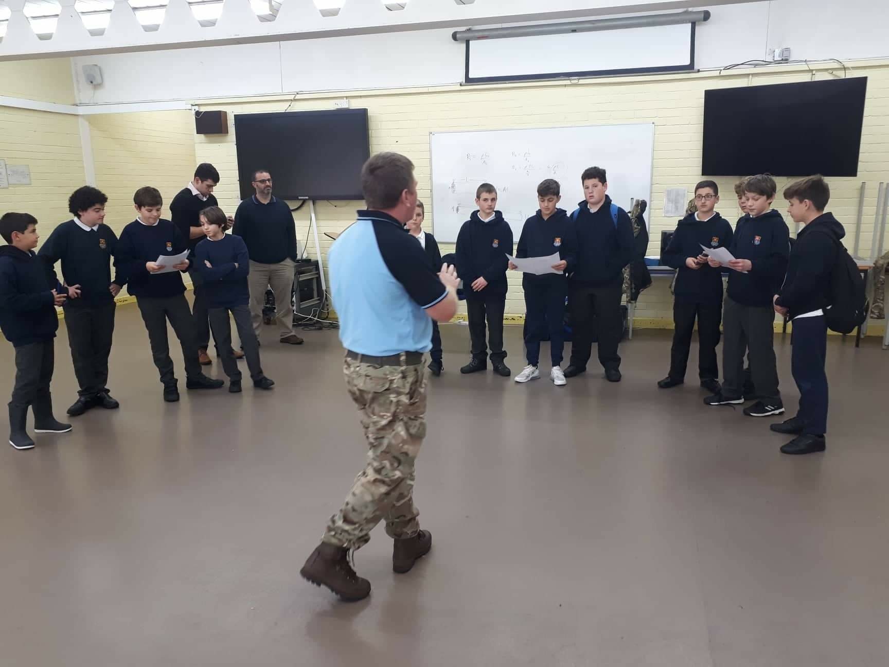Nov 22 - RAF Gibraltar Engineers Visit Bayside School - Your Gibraltar ...