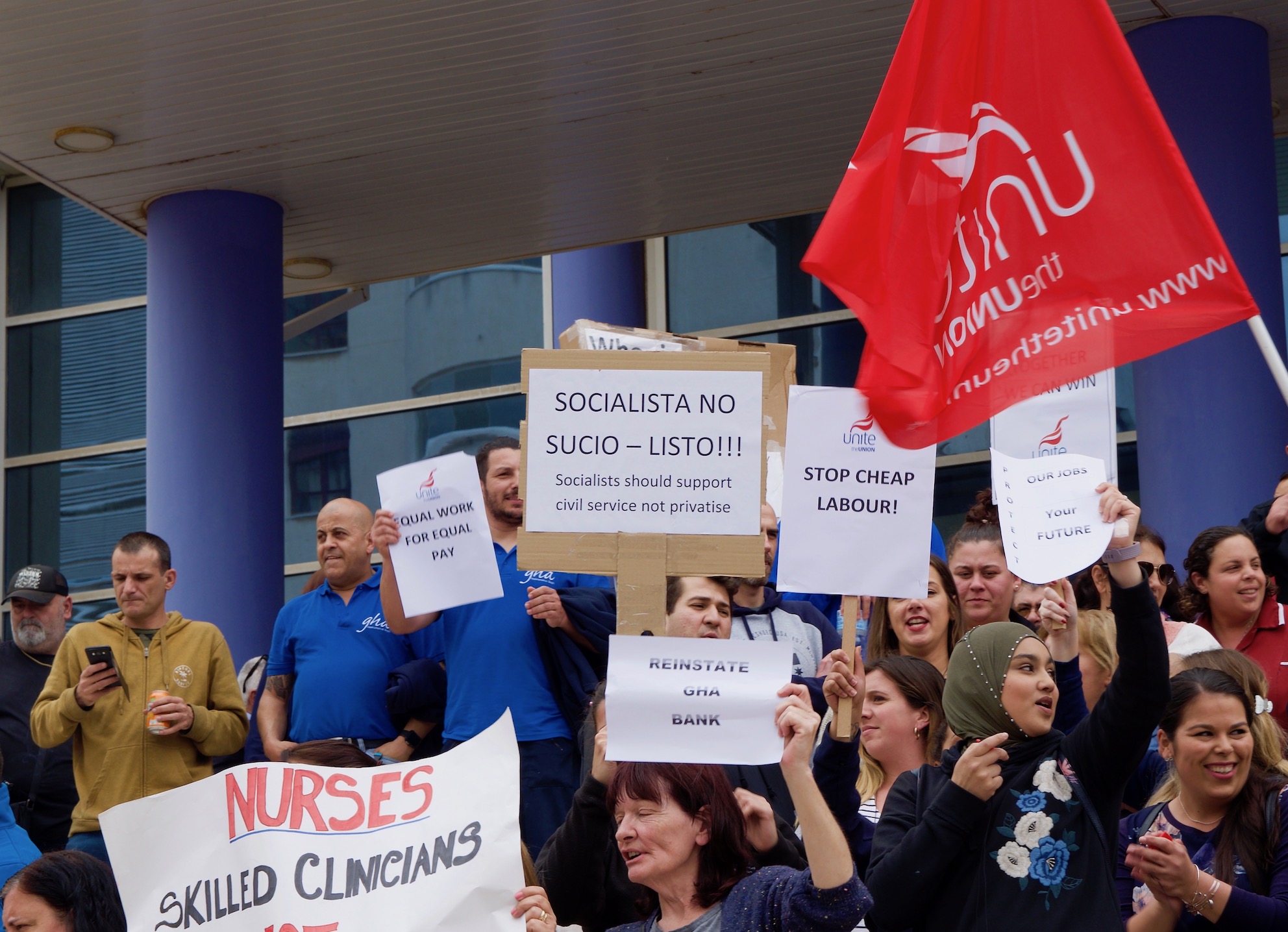 Apr 25 - Health Workers Protest Against “Privatisation Through The Back ...