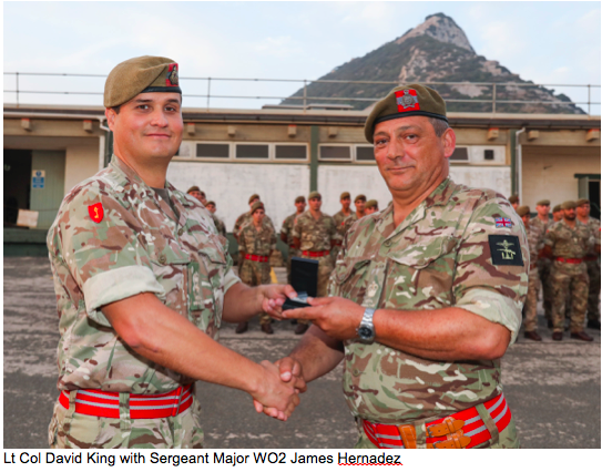 Sep 28 - Five Regiment Members Receive Volunteer Reserve Medal Clasps ...