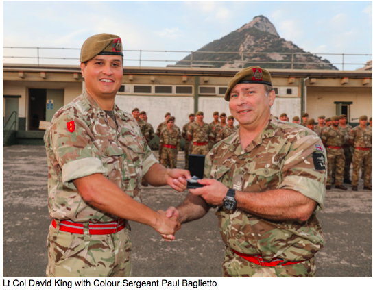 Sep 28 - Five Regiment Members Receive Volunteer Reserve Medal Clasps ...