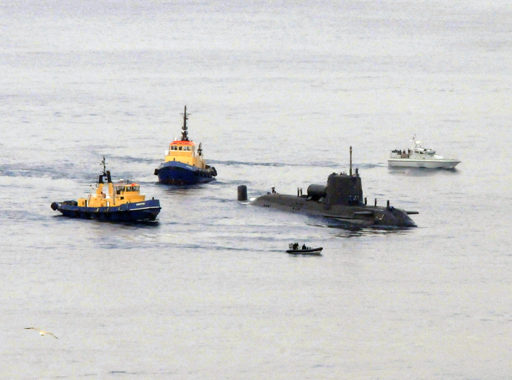 Mar 20 - Nuclear Sub HMS Astute Arrives in Gibraltar - Your Gibraltar ...