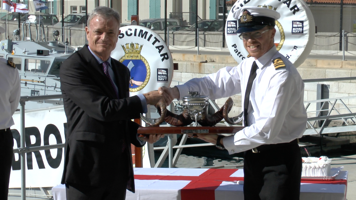 Jan 27 - Royal Navy Gibraltar Squadron Receives Top Level Naval Award ...
