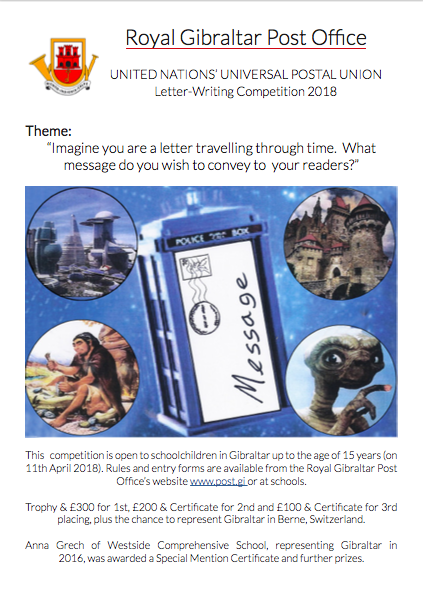 Jan 09 - United Nations’ Universal Postal Union Letter-Writing ...