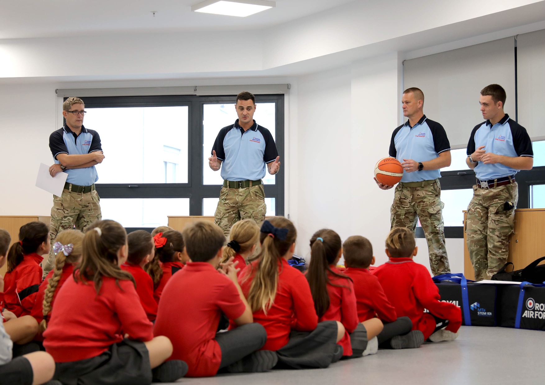 RAF STEM Team Visits Local Schools - Your Gibraltar TV (YGTV)