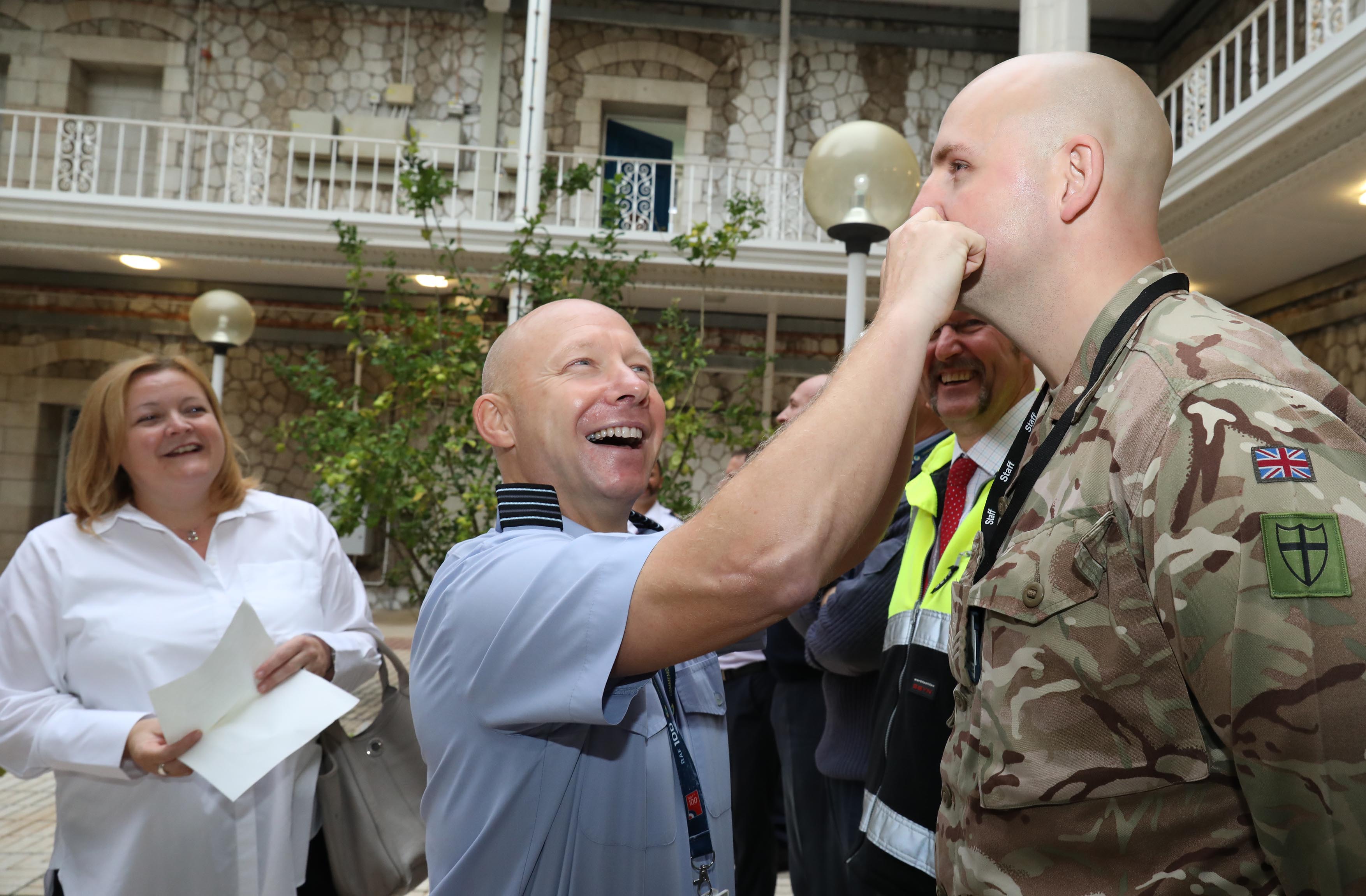 Dec 13 - British Forces Gibraltar Raise £765 For Movember Foundation ...