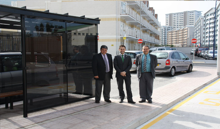 Apr 16 New bus stops and bus shelters installed by the Gibraltar Bus ...
