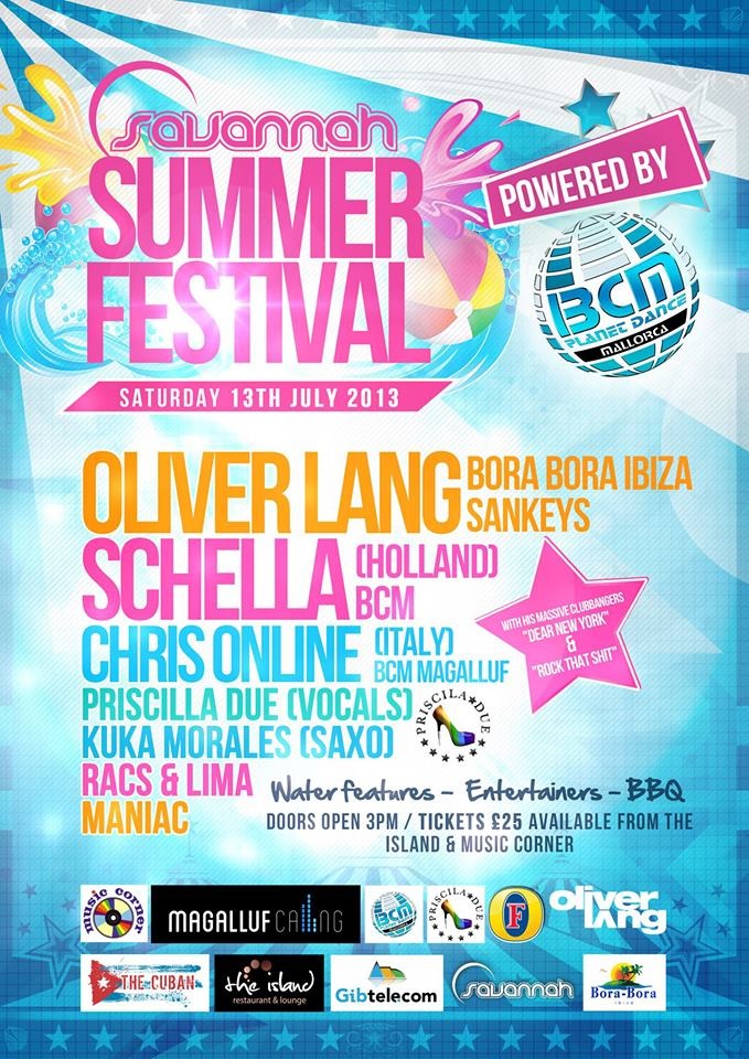 Jul 11 - Big Names Booked for Savannah Summer Festival - Your Gibraltar ...