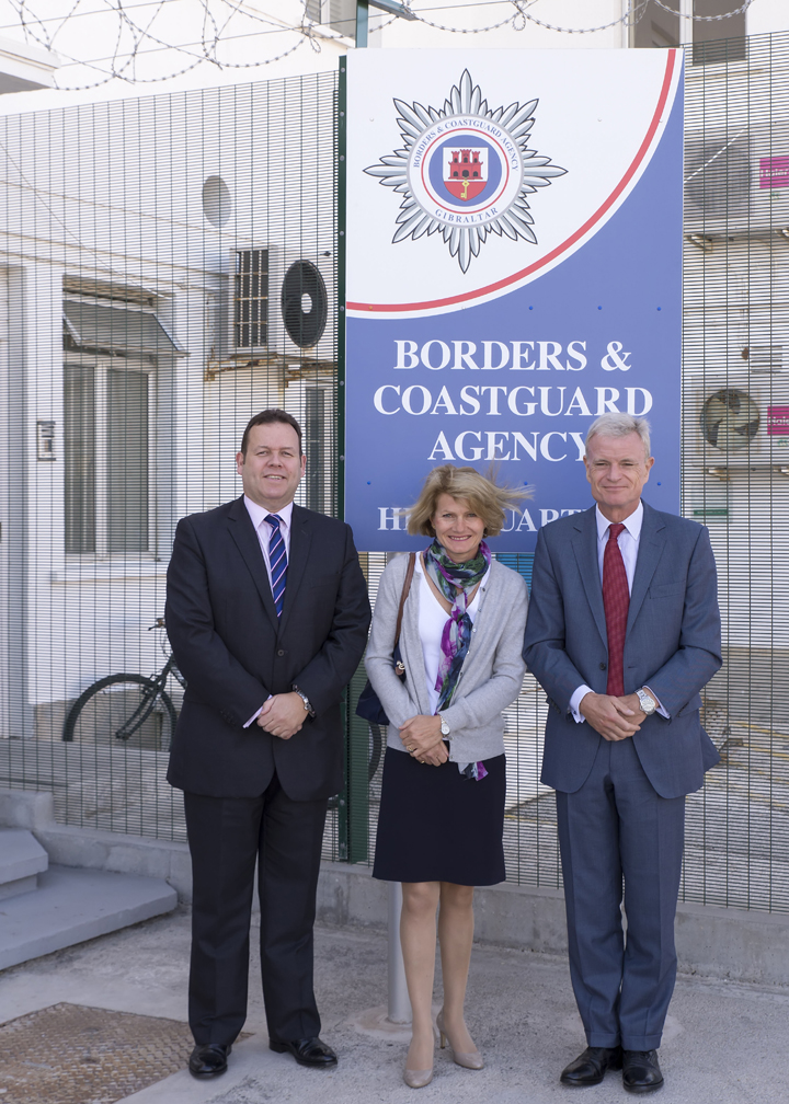 Mar 28 - Governor Visits Borders and Coastguard Agency - Your Gibraltar ...