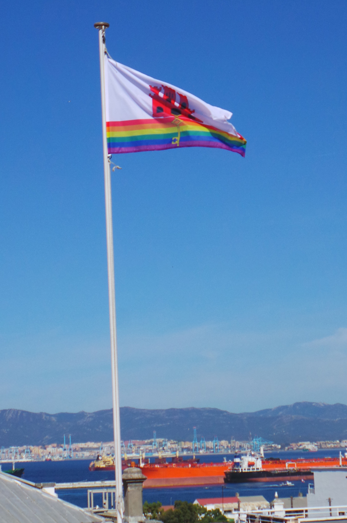 May 27 - Number Six Flies Rainbow Flag To Mark First Civil Partnership ...