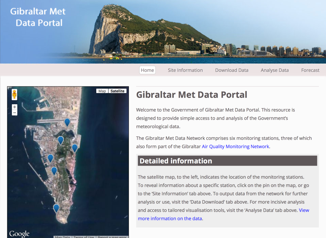 Sep 18 - New Web Portal Outlines In-Depth Gibraltar Weather Conditions ...