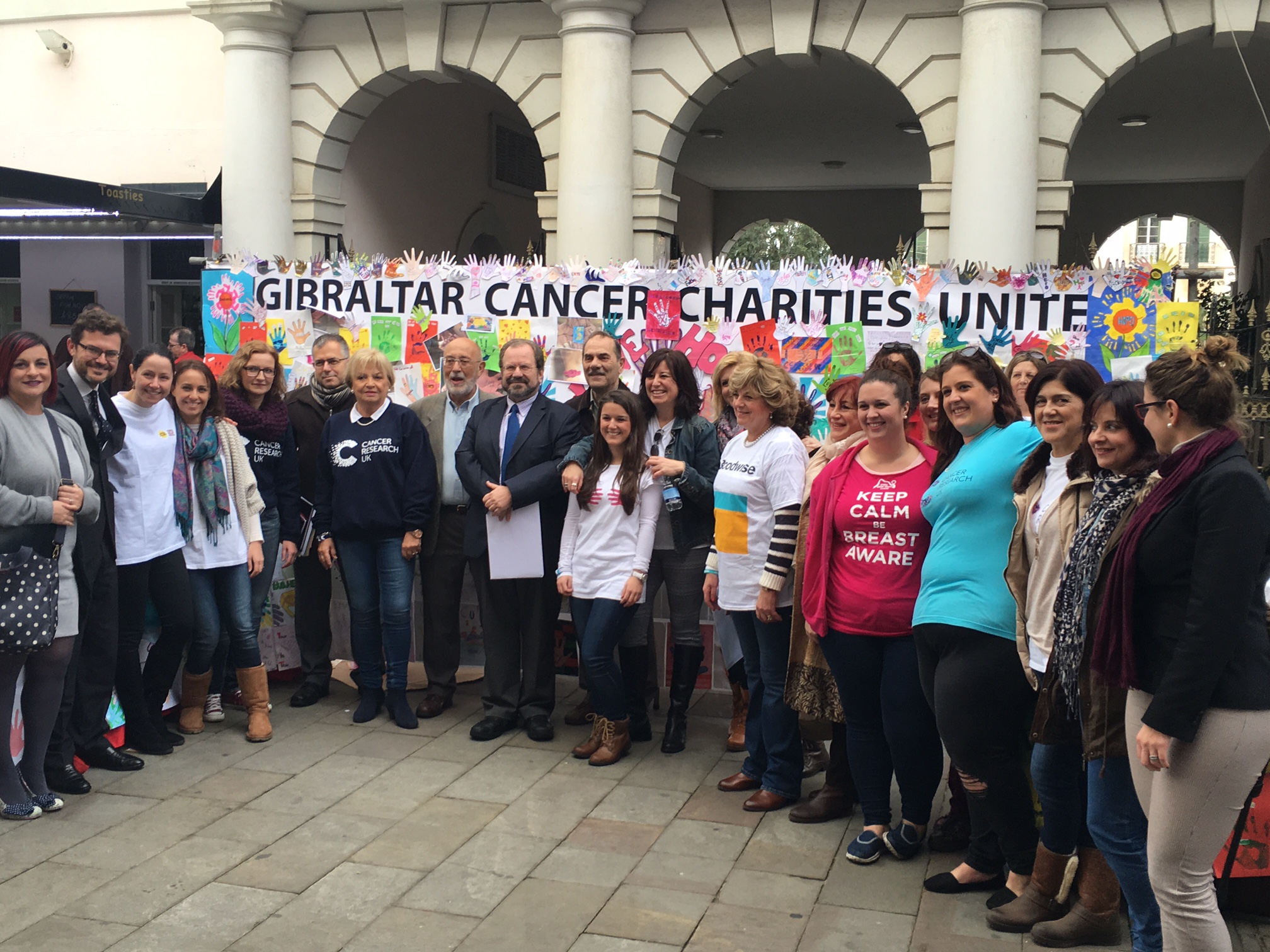 Feb 04 - Gibraltar Cancer Charities Come Together For World Cancer Day ...